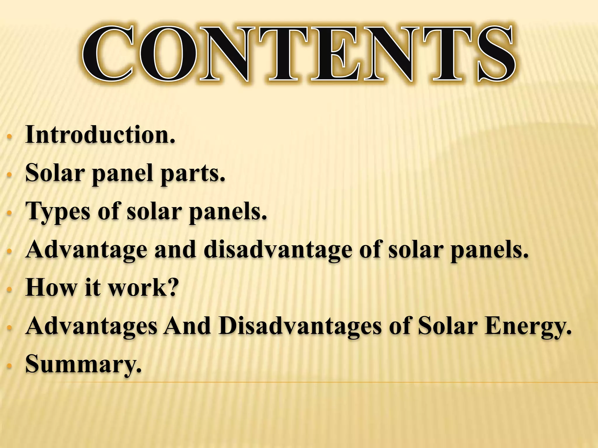 Solar Energy 034 | PPTX | Physics | Science
