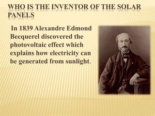 Solar Energy 034 | PPTX | Physics | Science