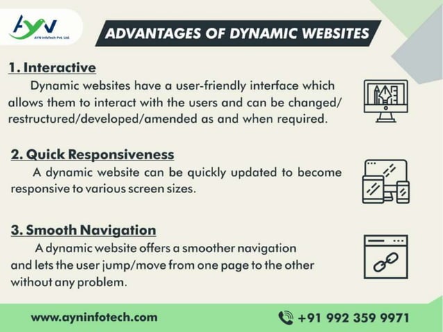 STATIC vs DYNAMIC WEBSITE - Which One Will Suit Your Business? | PPT