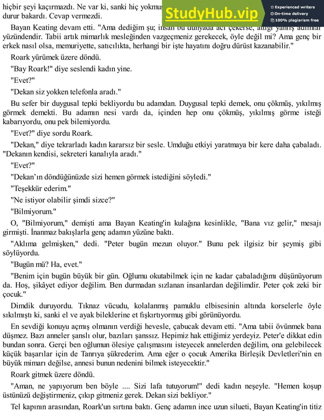 Ayn Rand Hayatin Kaynagi | PDF