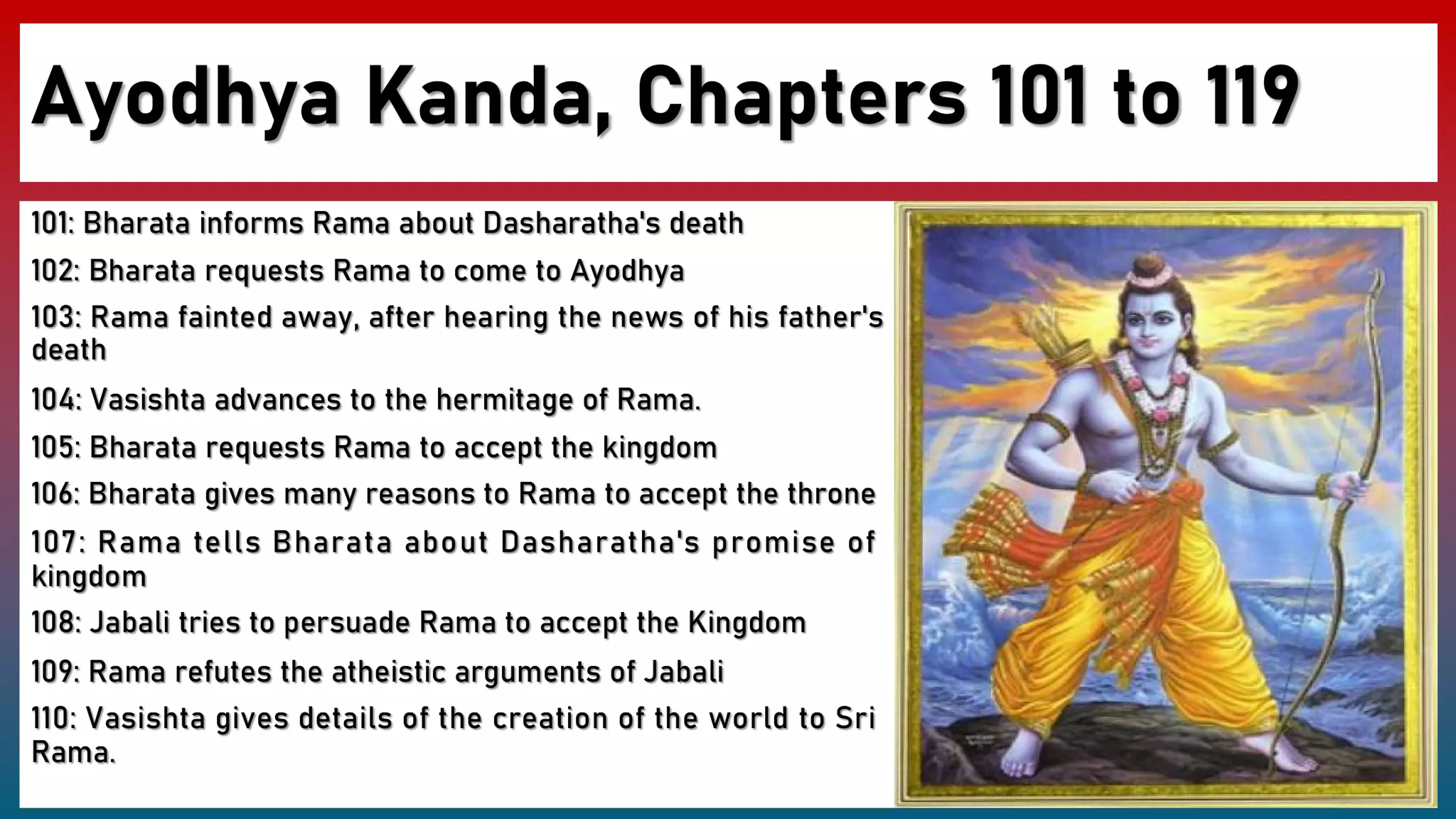 Valmiki Ramayana Online Class - Ayodhya Kanda Session 11 | PDF