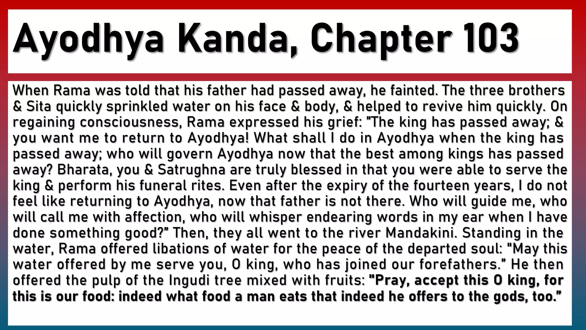 Valmiki Ramayana Online Class - Ayodhya Kanda Session 11 | PDF