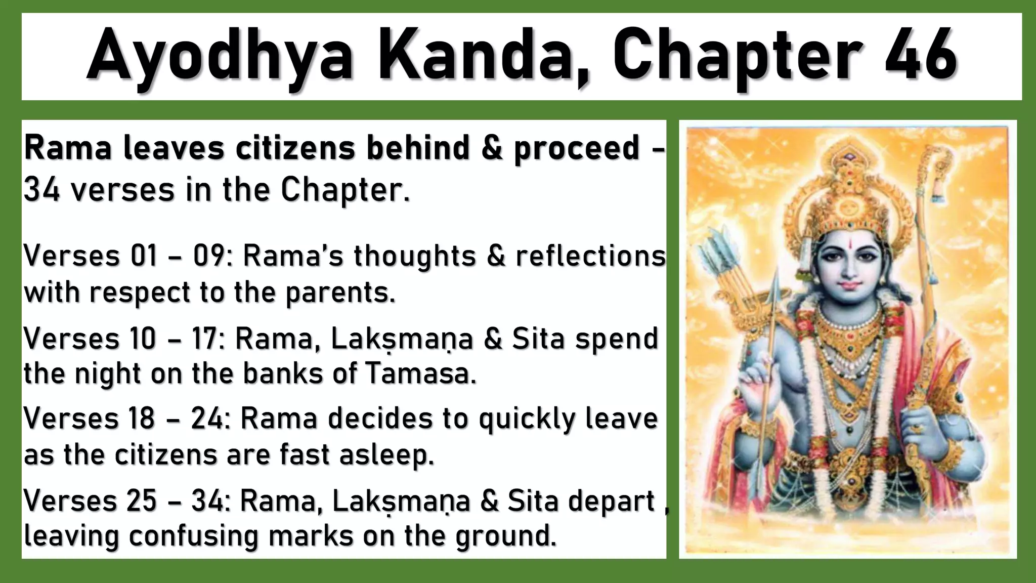 Valmiki Ramayana Online Class - Ayodhya Kanda Session 8 | PPT