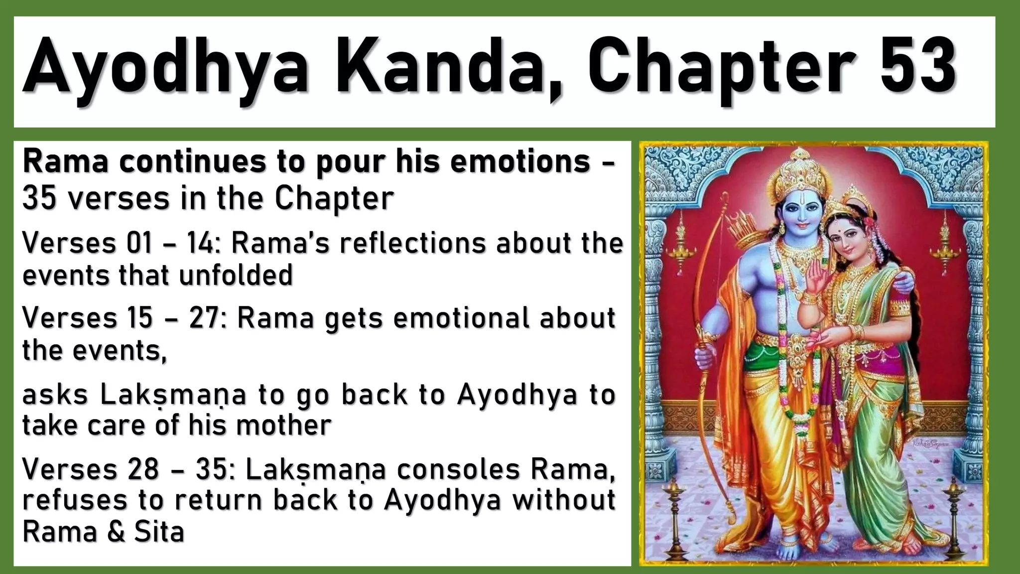 Valmiki Ramayana Online Class - Ayodhya Kanda Session 8 | PPT