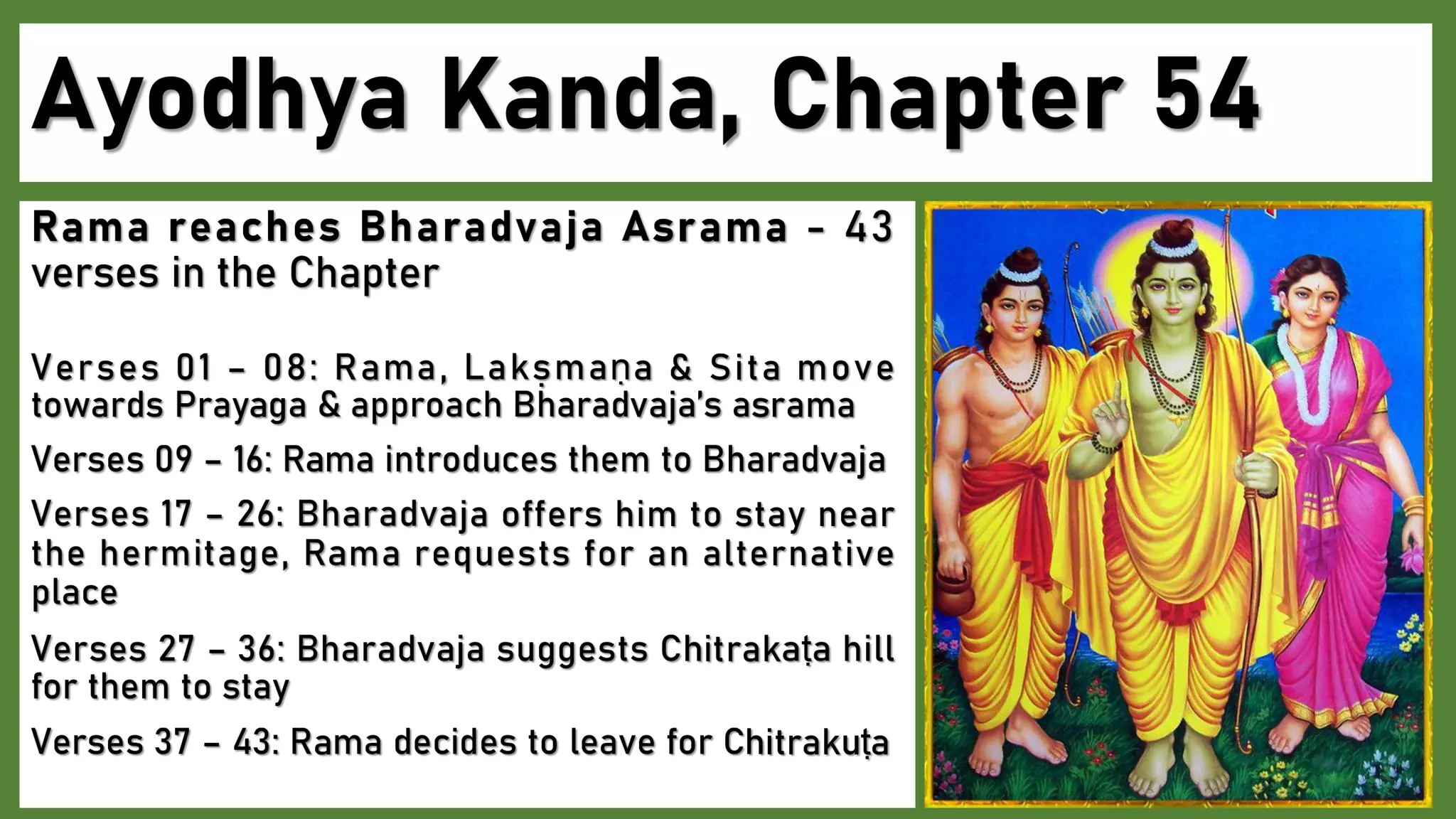 Valmiki Ramayana Online Class - Ayodhya Kanda Session 8 | PPT