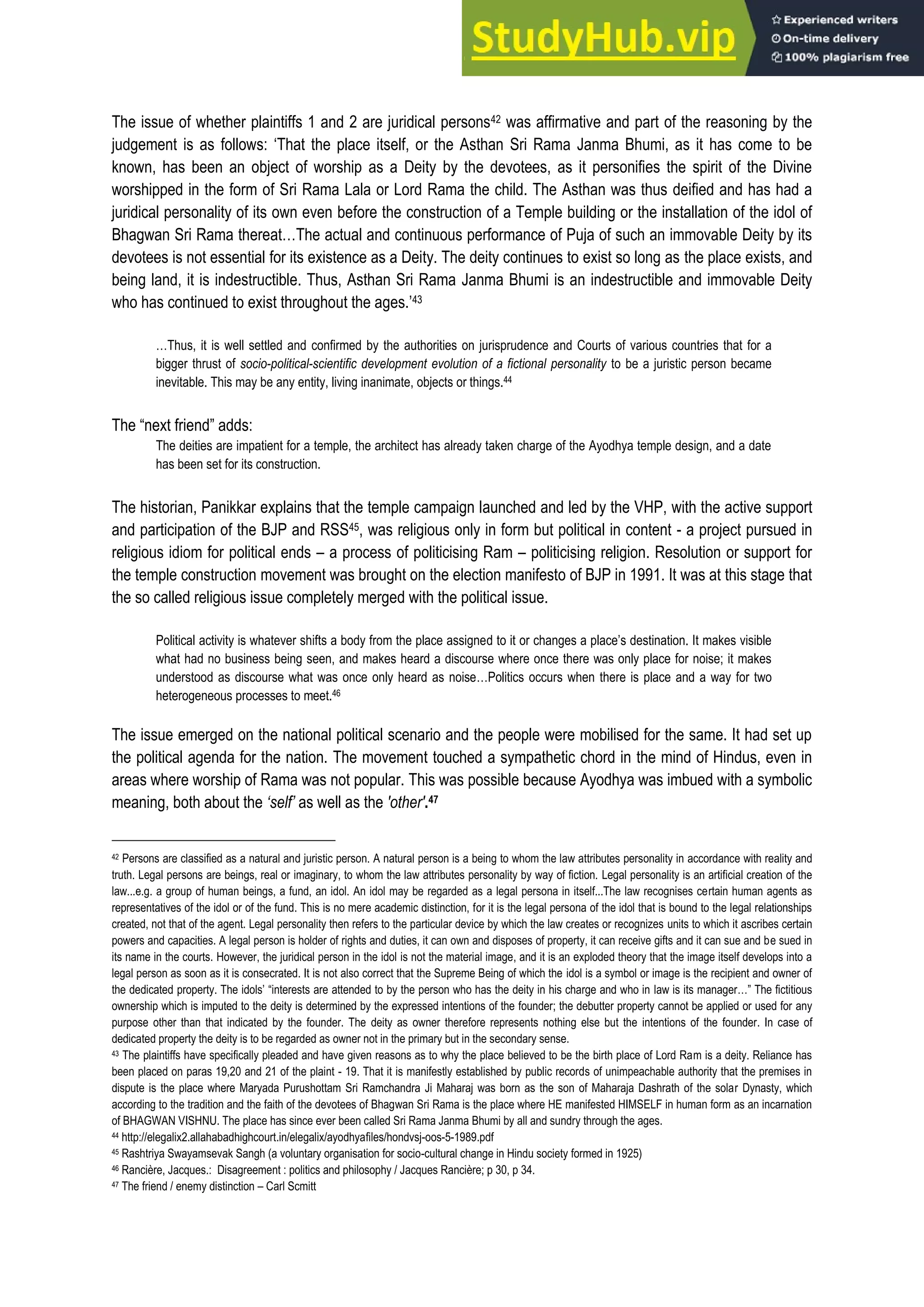 AYODHYA OF RAM | PDF