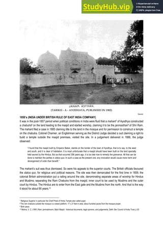 AYODHYA OF RAM | PDF