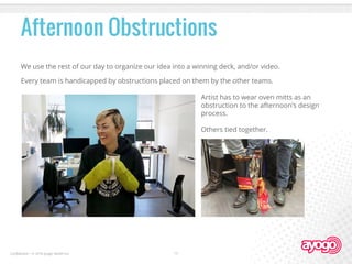 Ayogo Design-a-thon Hackathon | PPT