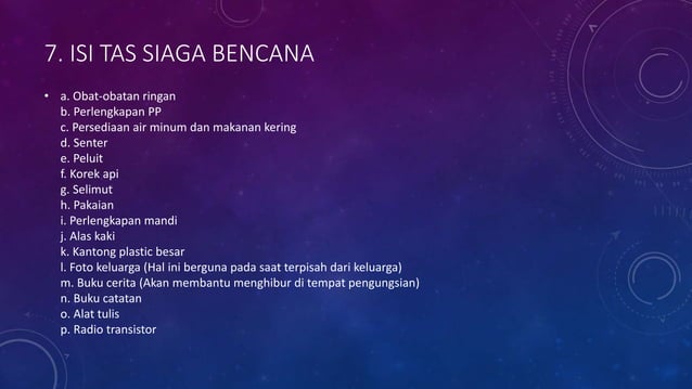 Ayo siaga bencana | PPTX