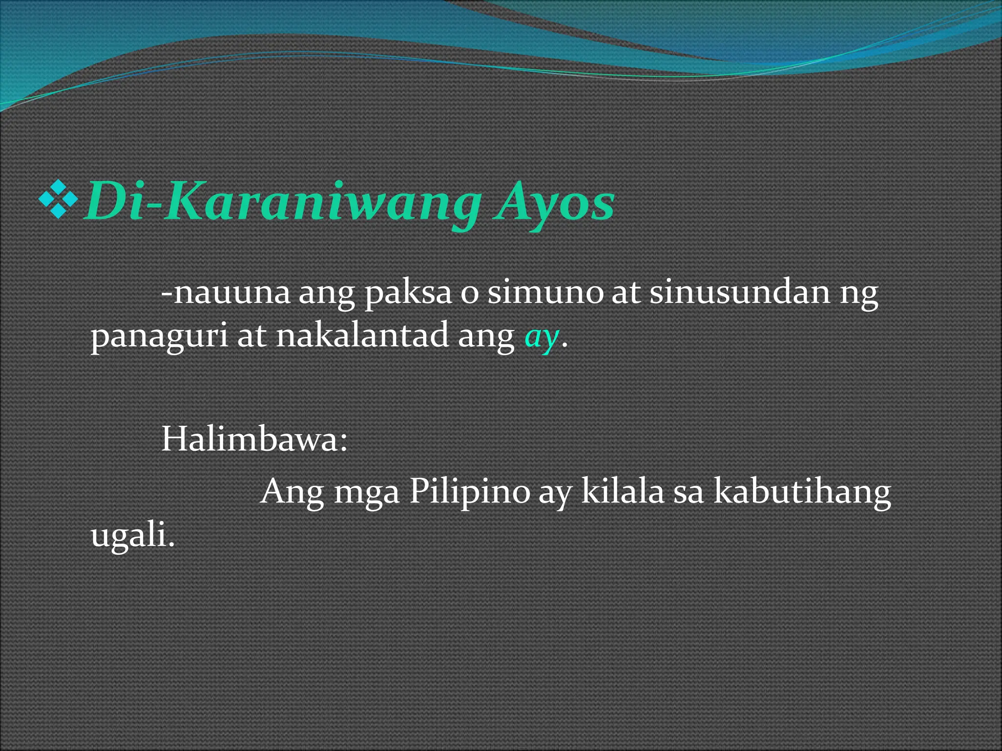ayos ng pangungusap filipino grade 2 pppppppptttttt | PPTX