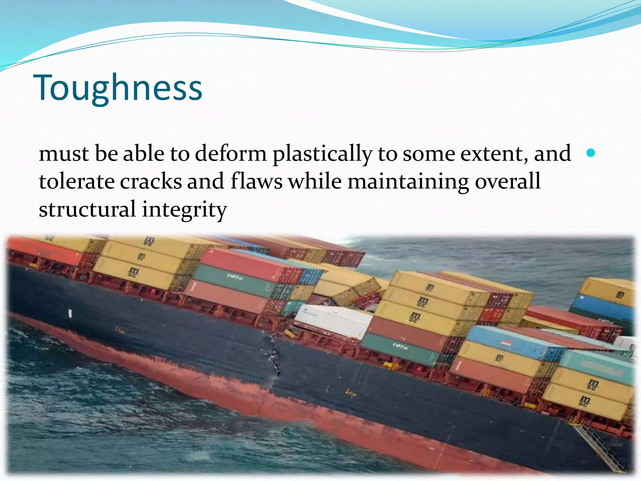 Materials used in ship building | PPTX