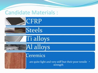 Materials used in ship building | PPTX