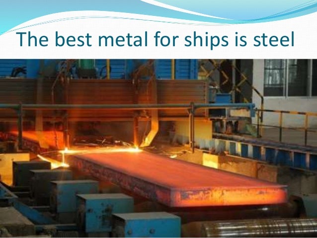Materials used in ship building