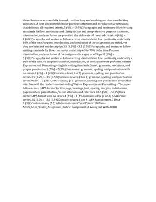 A Young Girl With ADHD.pdf | Brain and Nervous System Disorders ...