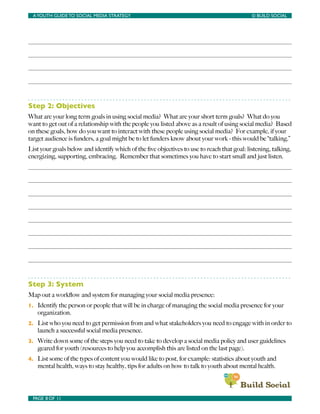 A Youth Guide to Social Media Strategy | PDF