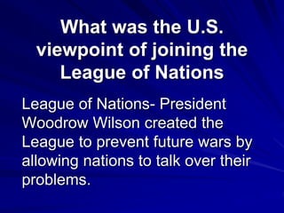 about world peace and ww1 | PPT