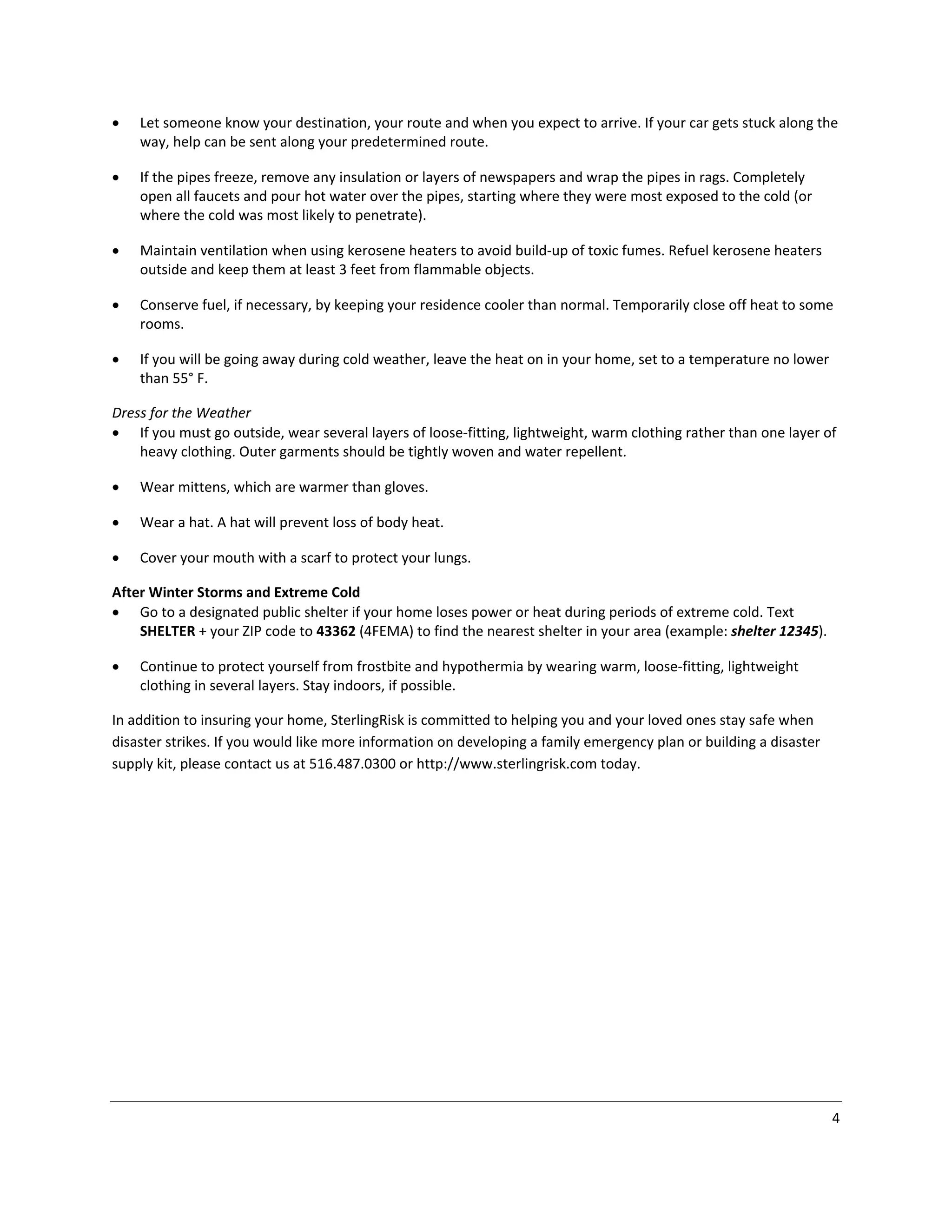 Are You Prepared? Winter Storms & Extreme Cold | PDF