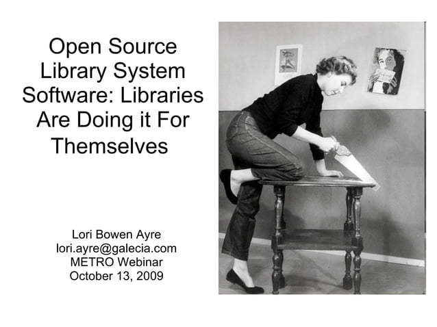 Open Source Library System Software: Libraries Are Doing it For ...