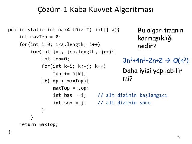 Ayrık yapılar algoritmalar