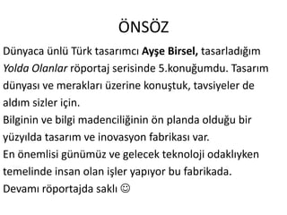 Yolda Olanlar 5-Ayse BİRSEL | PPTX