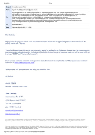 Erasmus Students | PDF