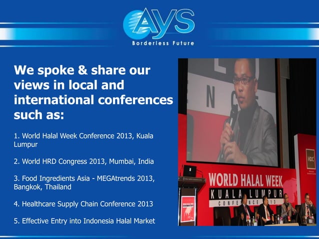AYS Global Halal Entrepreneurship Programs | PPT | Free Download