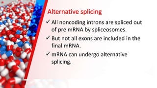 Differential rna processing | PPTX