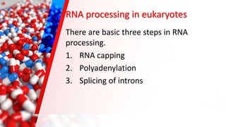 Differential rna processing | PPTX