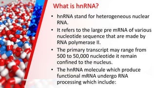 Differential rna processing | PPTX