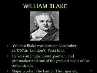 Romantic poets | PPT