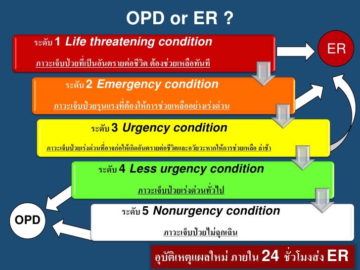 Ayutthaya Triage Scale