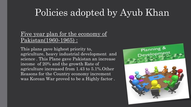Ayub khan era (1958 - 1969) | PDF | Political Issues & policy | Politics