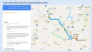 Ayub national park | PPTX