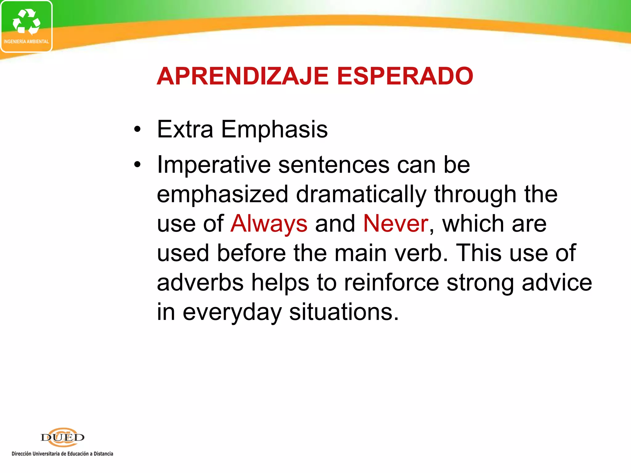 Ayuda 1 imperatives (1) | PDF