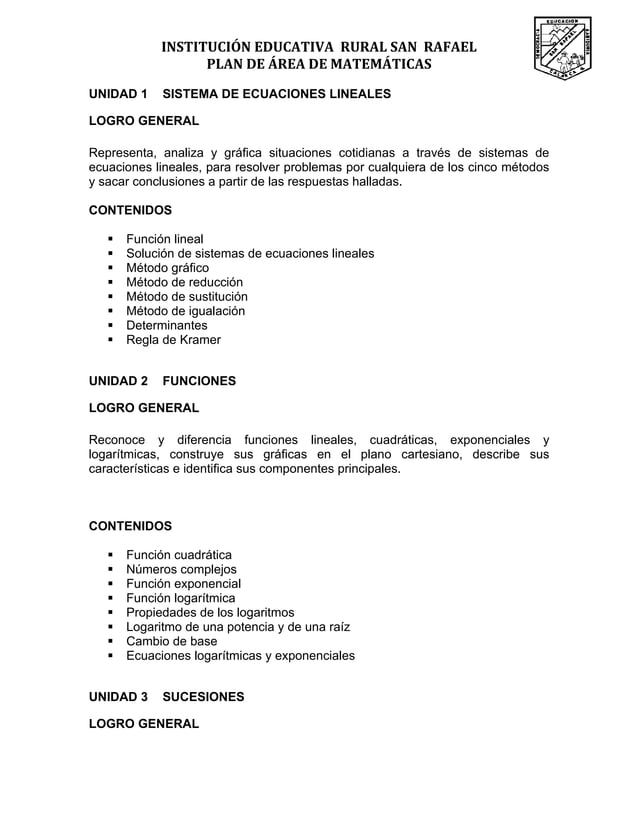 Ayuda 1 plan matematicas oct 12 | DOC