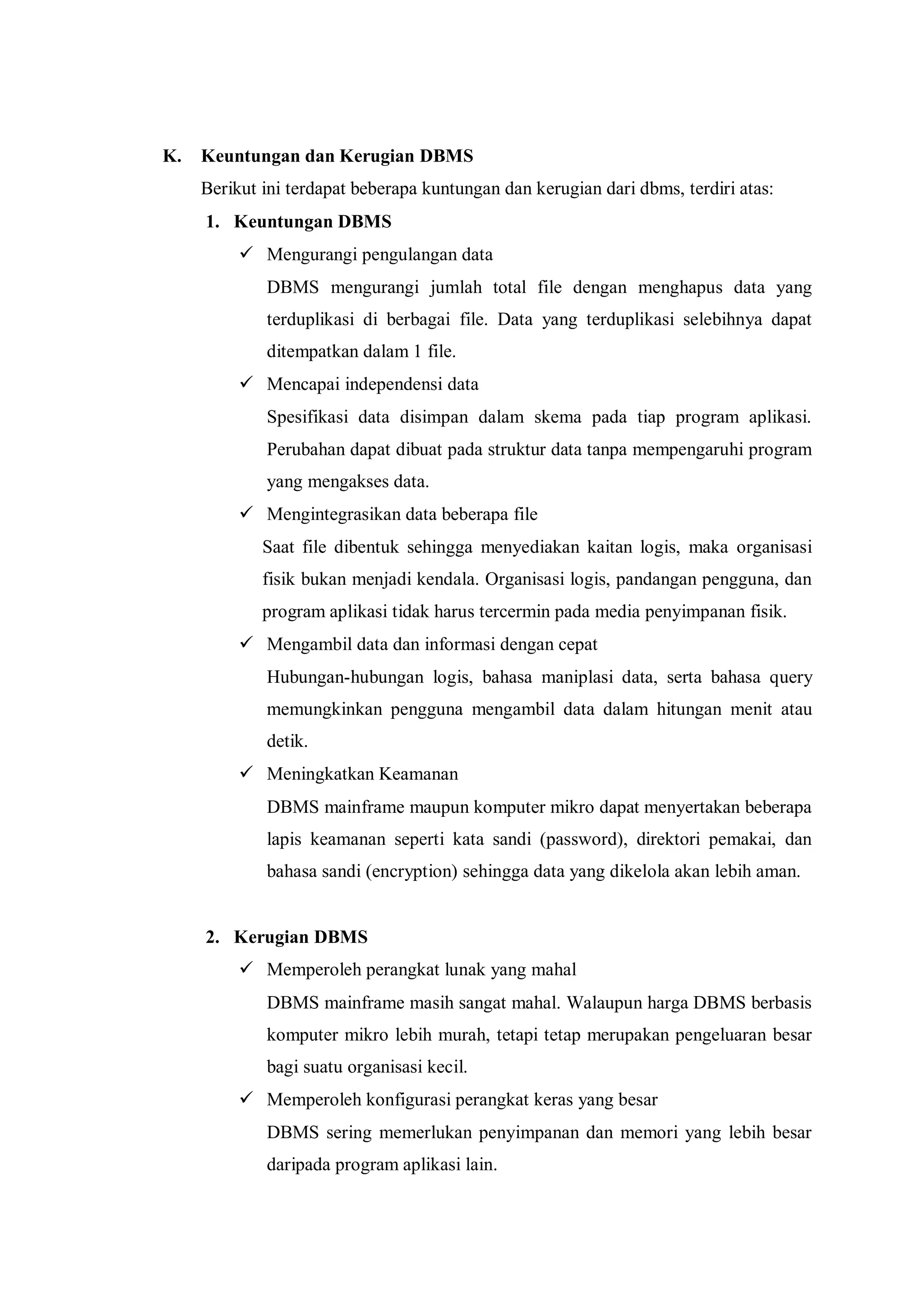 IMPLEMENTASI KONSEP SISTEM MANAJEMEN BASIS DATA PADA PT PERUSAHAAN GAS NEGARA (PERSERO) | PDF