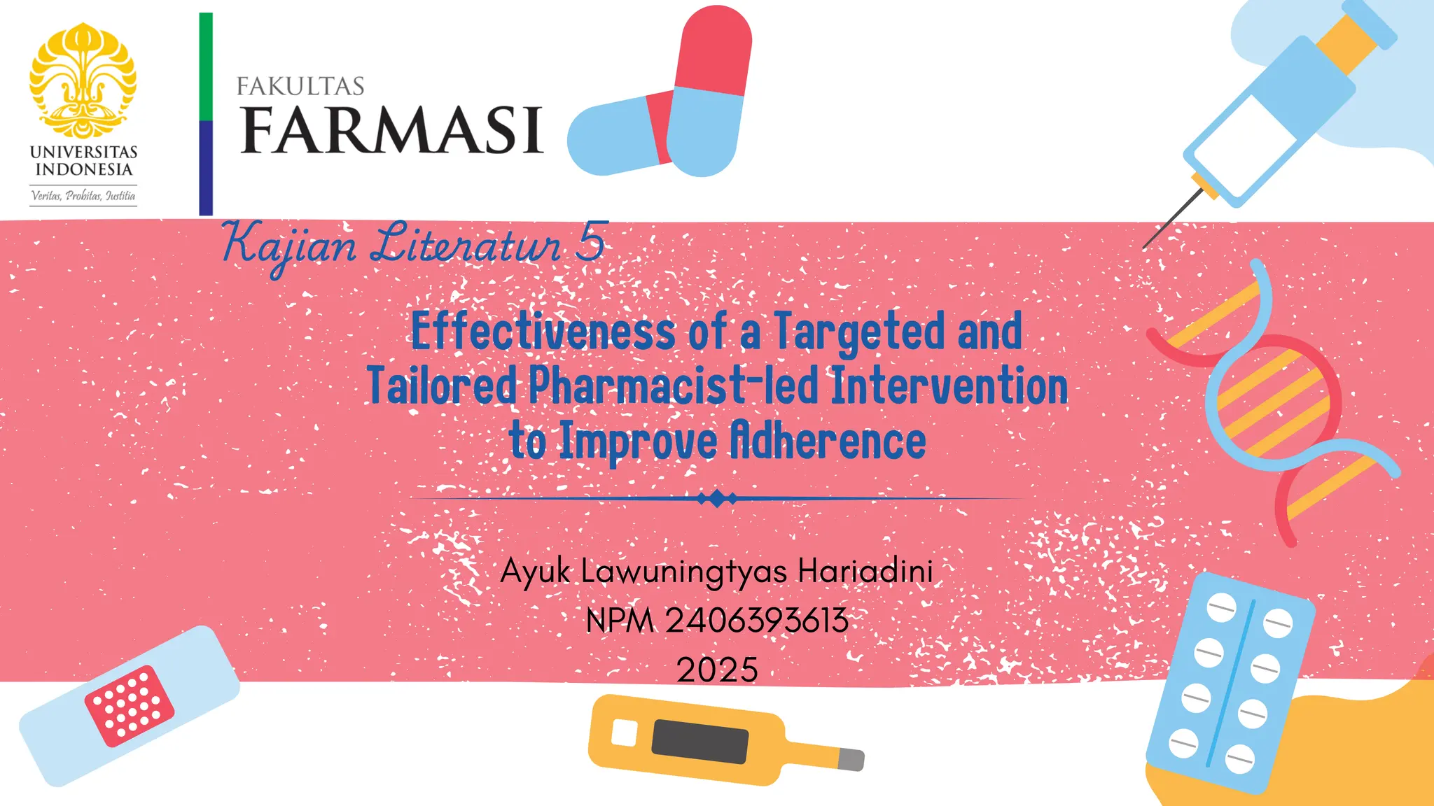 [Ayuk] Kajian Literatur 5 Doktor Ilmu Farmasi | PDF