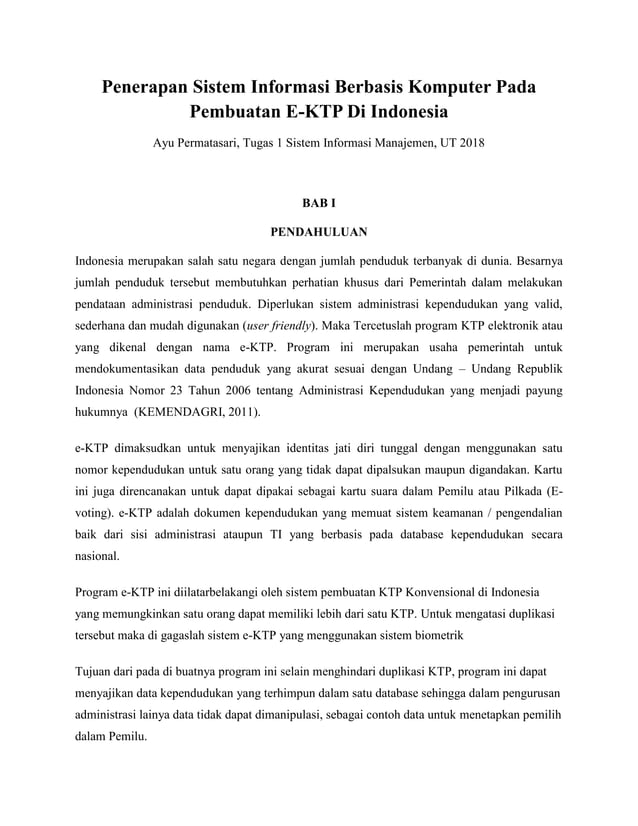 Ayu permatasari, hapzi ali, tugas 1, ut, 2018 | PDF
