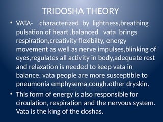 ayurvdha presentation in herbal drug technology | PPTX
