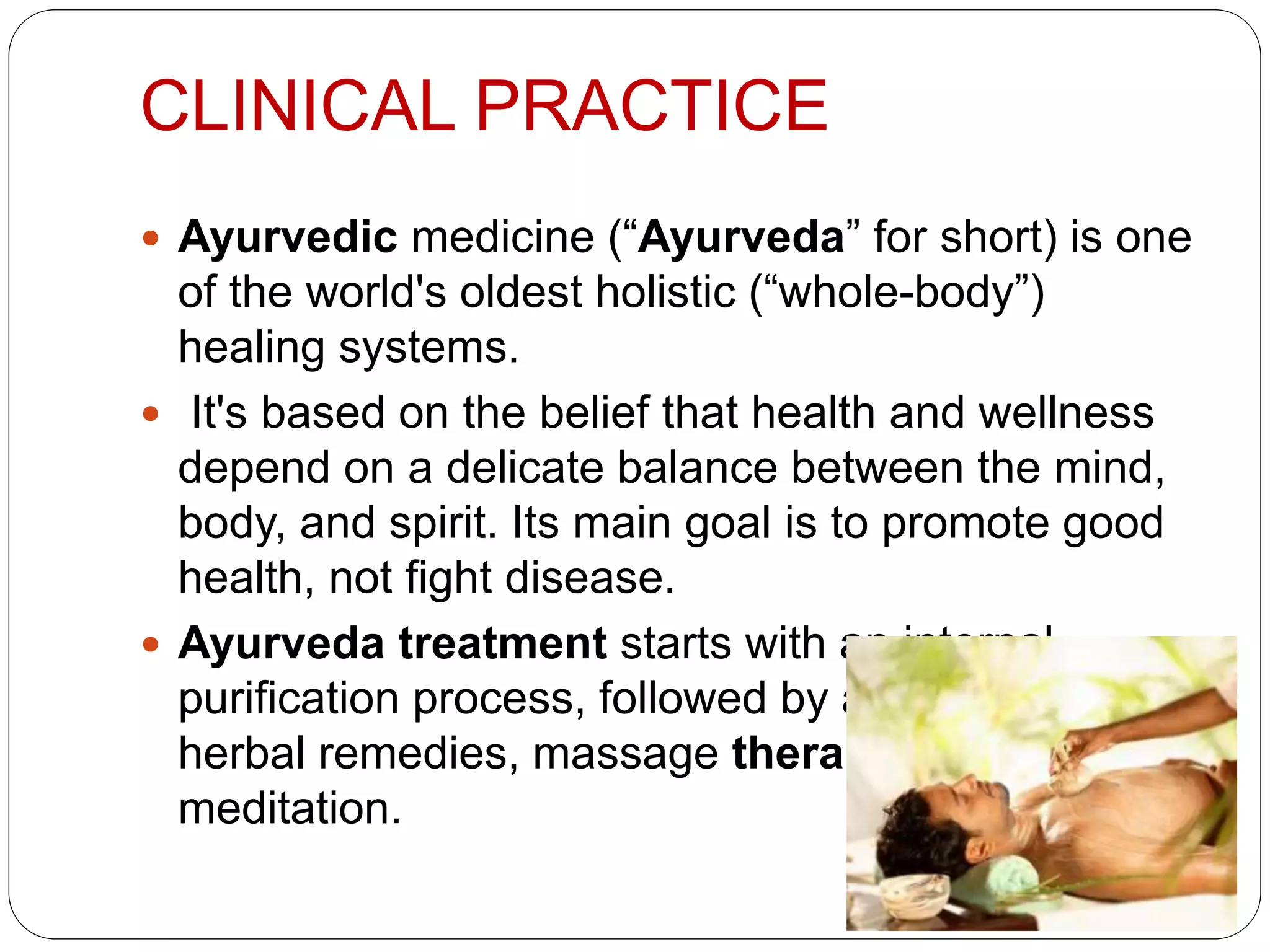 Ayurveda | PPTX
