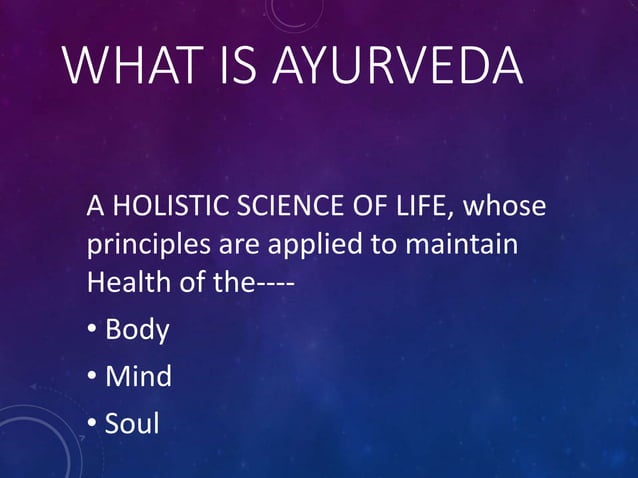 AYURVEDA.pptx