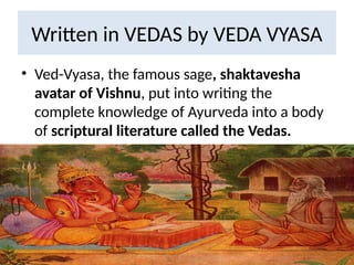 AYURVEDA.IKS-Ayurveda-The Science of Life | PPTX