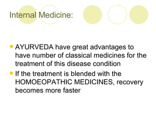 Ayurveda : Cure of Leucoderma | PPT