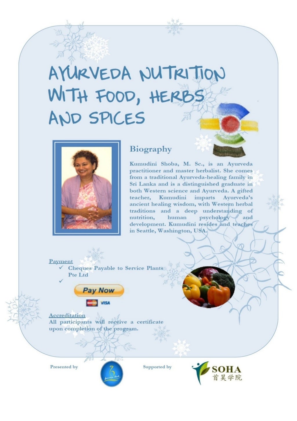Ayurveda nutrition-talk-slideshare