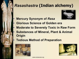 Ayurveda alchemy -Dr.Rakshe | PPTX