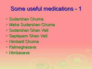 Ayurveda Cure of Malaria | PPT