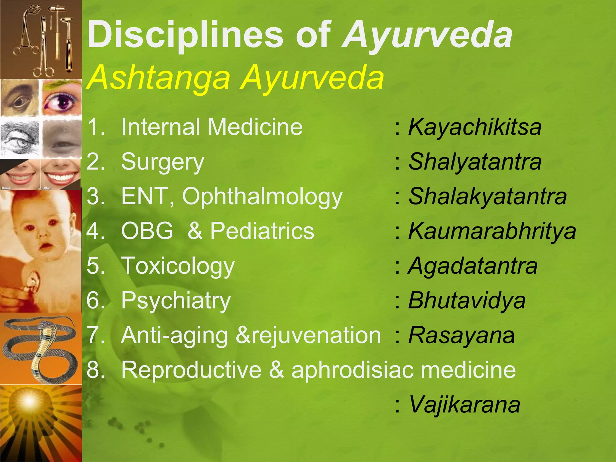 Ayurveda for holistic health copy | PPT