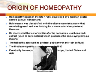 Ayurveda homeopathy dwarathi | PPTX