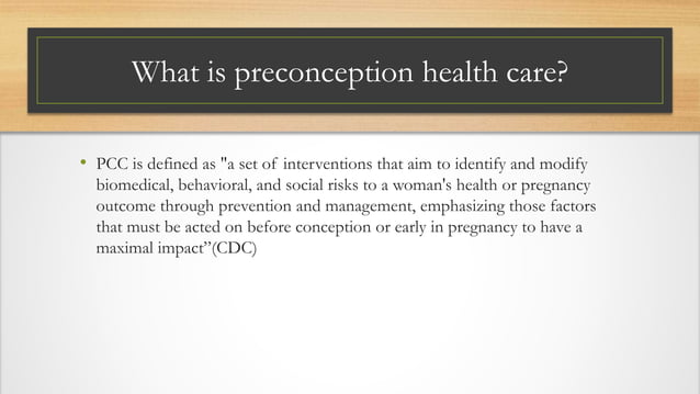 Ayurvedashram preconception health care program | PPT