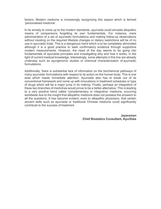 Ayurveda vs allopathy | PDF